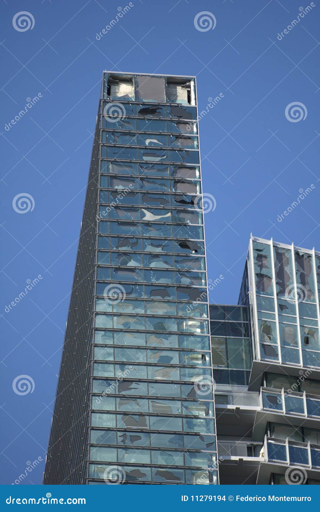 Damaged Building stock photo. Image of florida, business - 11279194