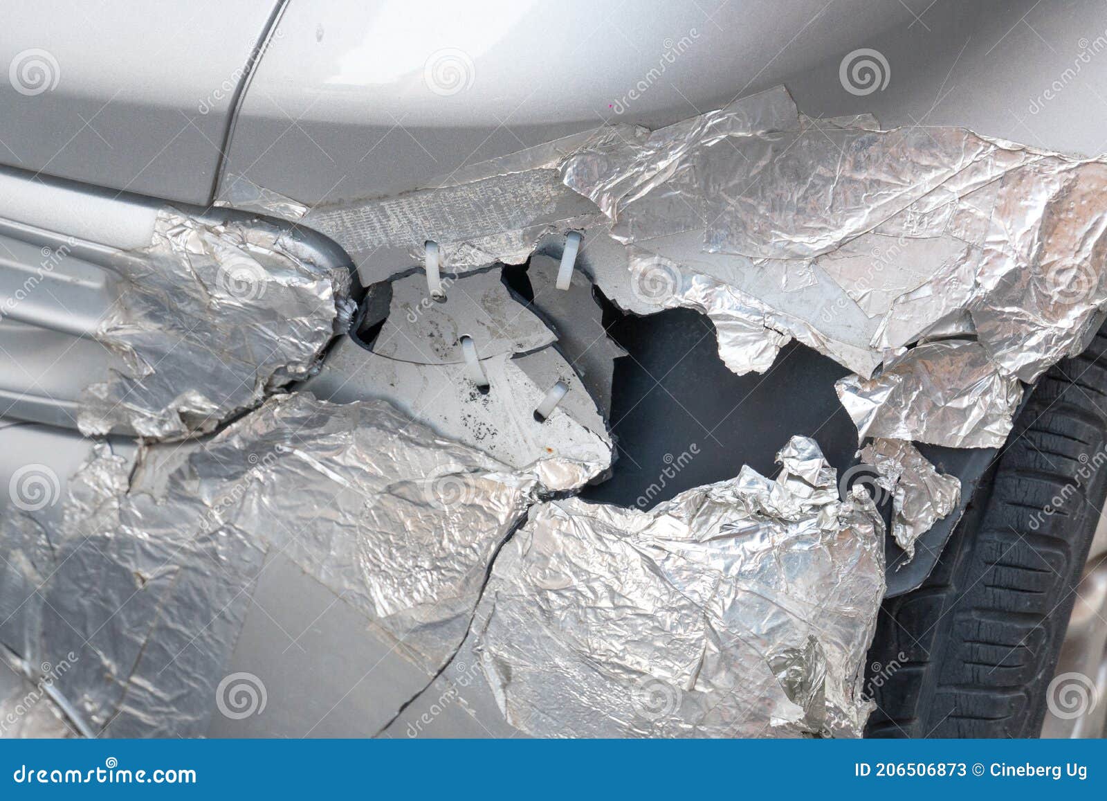 Damaged car front stock image. Image of drive, safe - 206506873