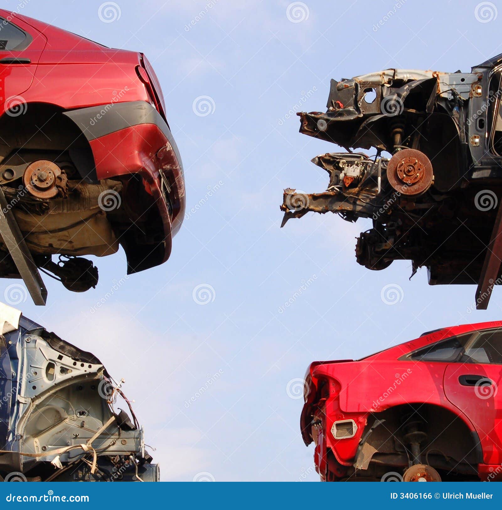 Damaged cars after a crash stock photo. Image of failure - 3406166