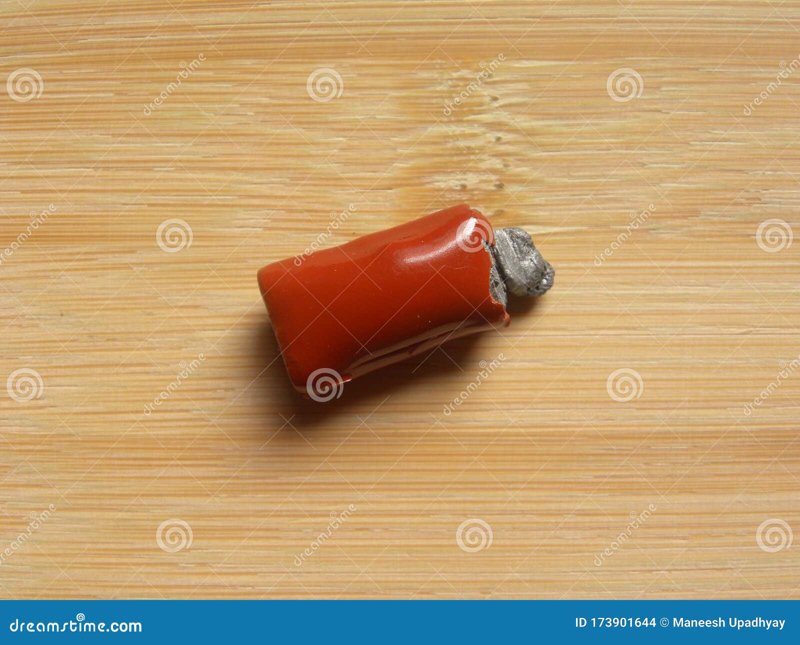 Damaged ceramic Capacitor stock photo. Image of burnt - 173901644