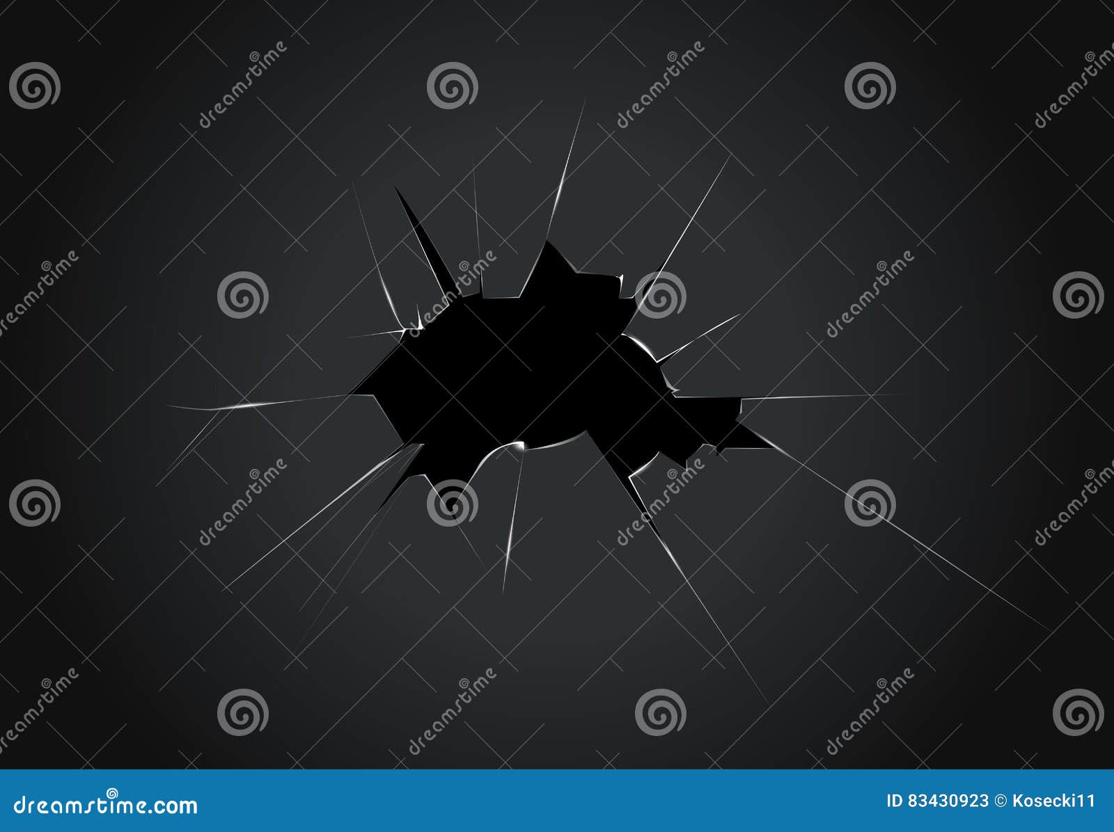 Broken Monitor Icon On Transparent Background. Broken Computer Monitor ...