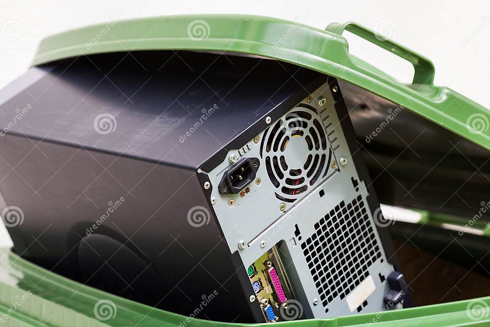 Damaged computer stock image. Image of tech, refuse, accessory - 31804599