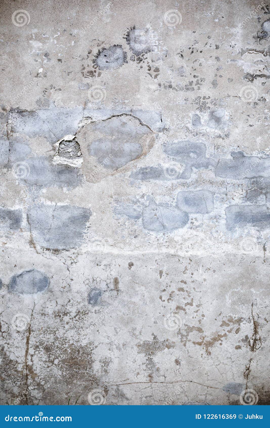 Damaged Concrete Wall Background Stock Image - Image of cement ...
