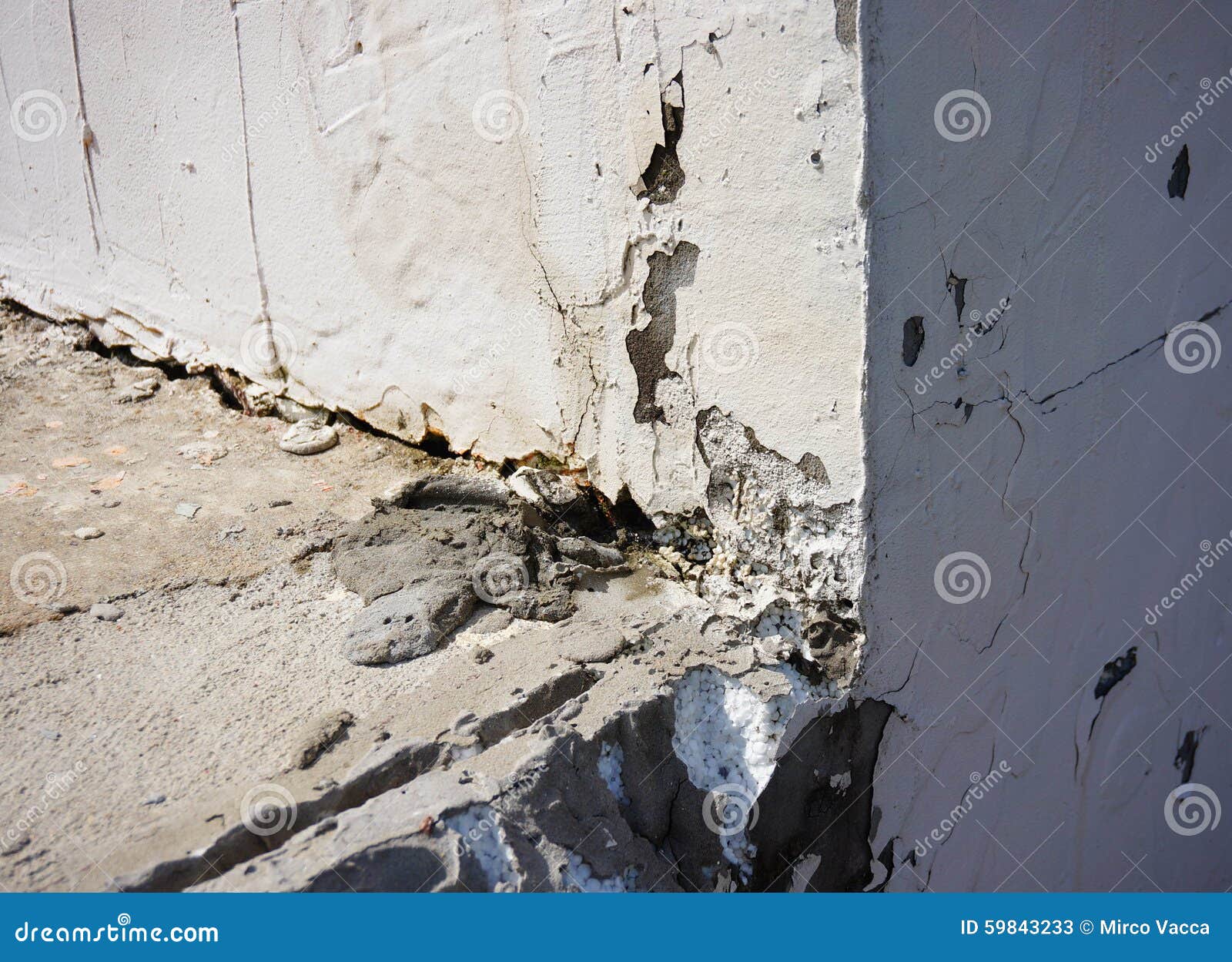 Damaged edge stock image. Image of damaged, corner, material - 59843233