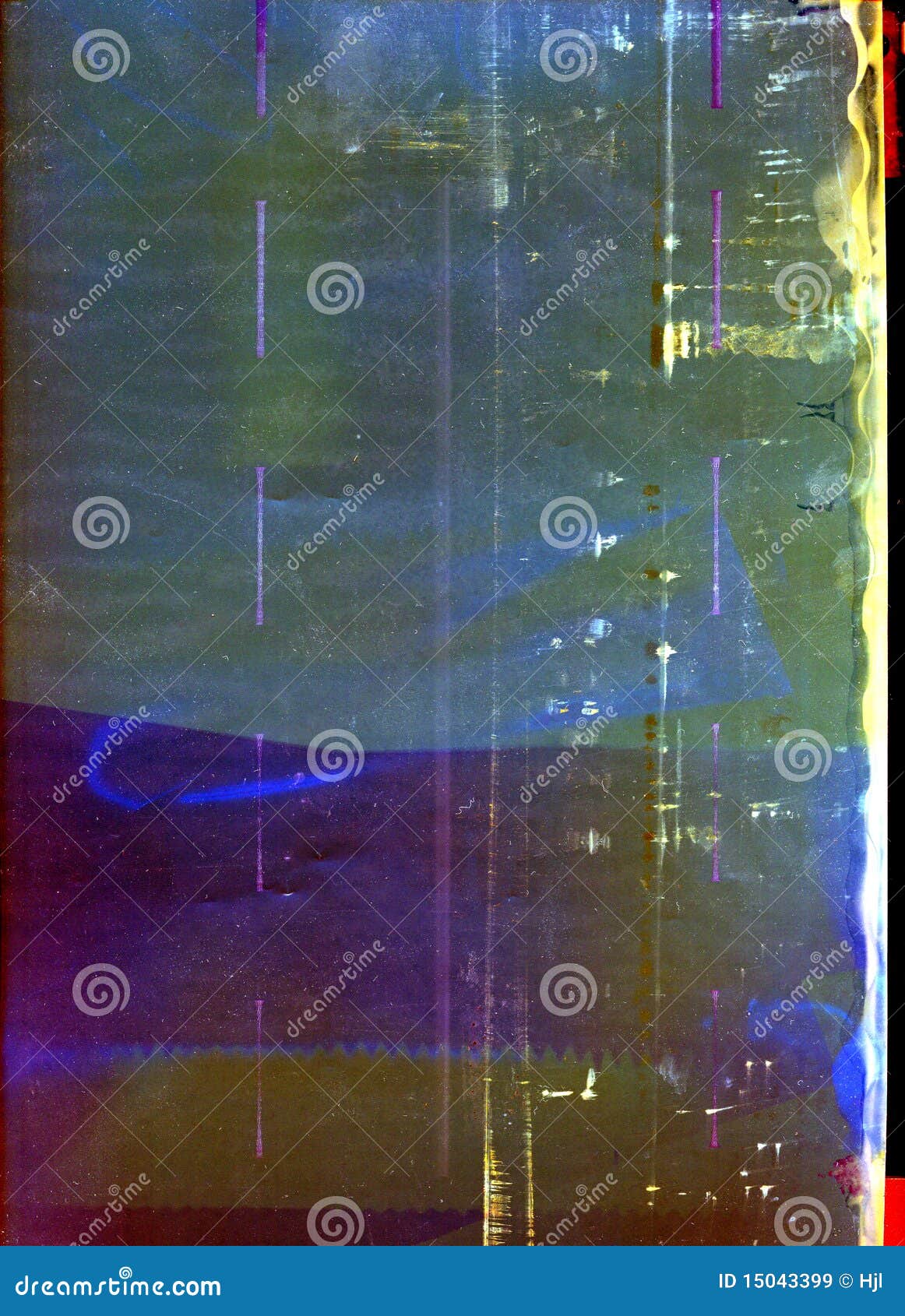 Damaged film stock image. Image of movie, cross, retro - 15043399