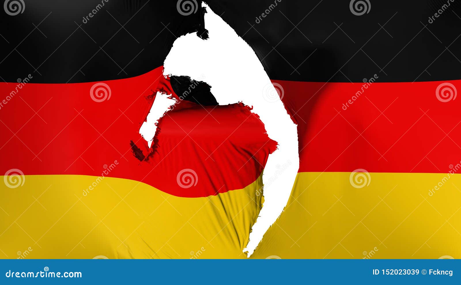 Damaged Germany flag stock illustration. Illustration of flag - 152023039