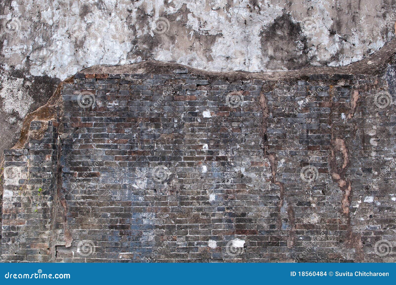 Damaged Gray White Dirty Wall Stock Photo - Image of dirt, aged: 18560484