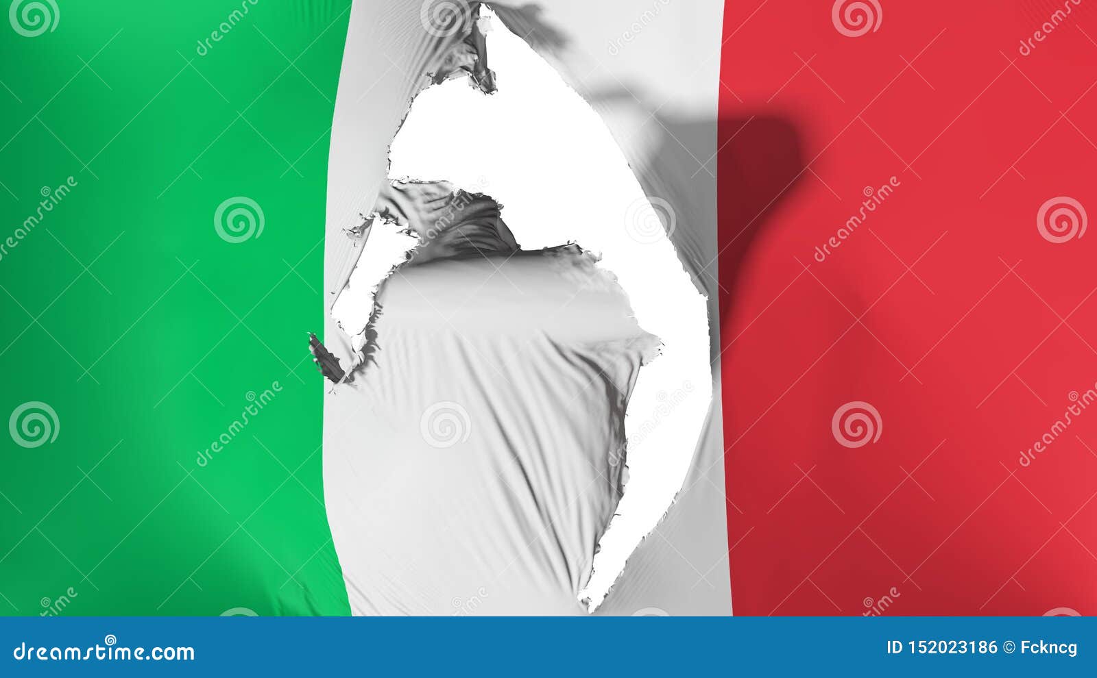 Damaged Italy flag stock illustration. Illustration of banner - 152023186