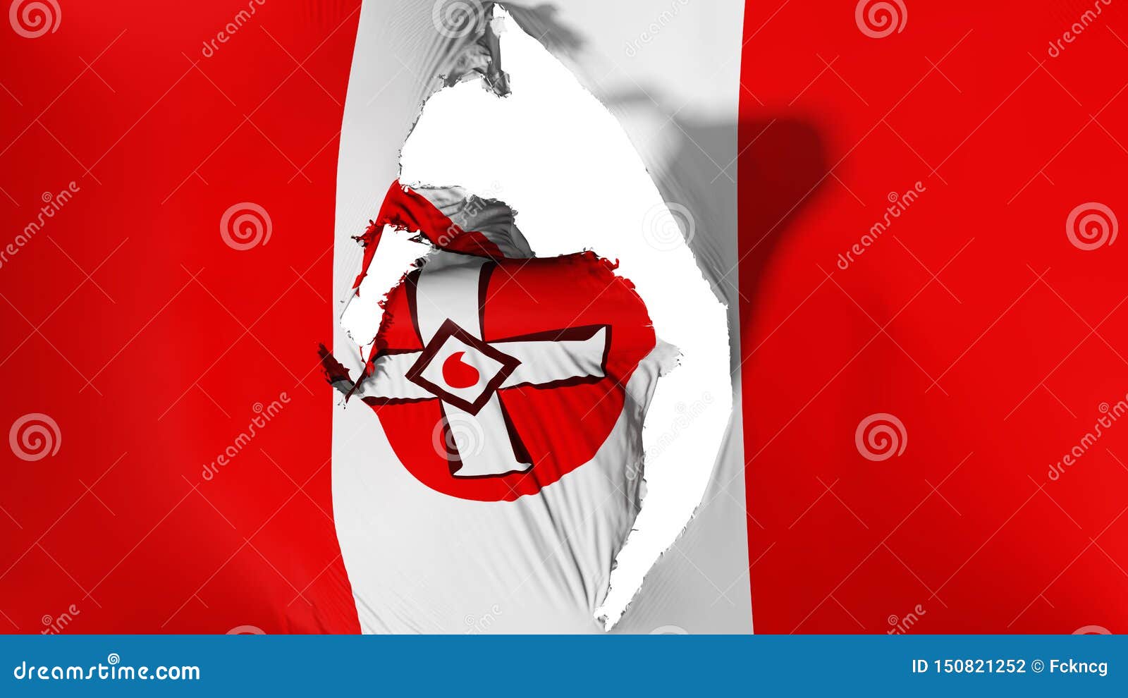Damaged KKK flag stock illustration. Illustration of holes - 150821252