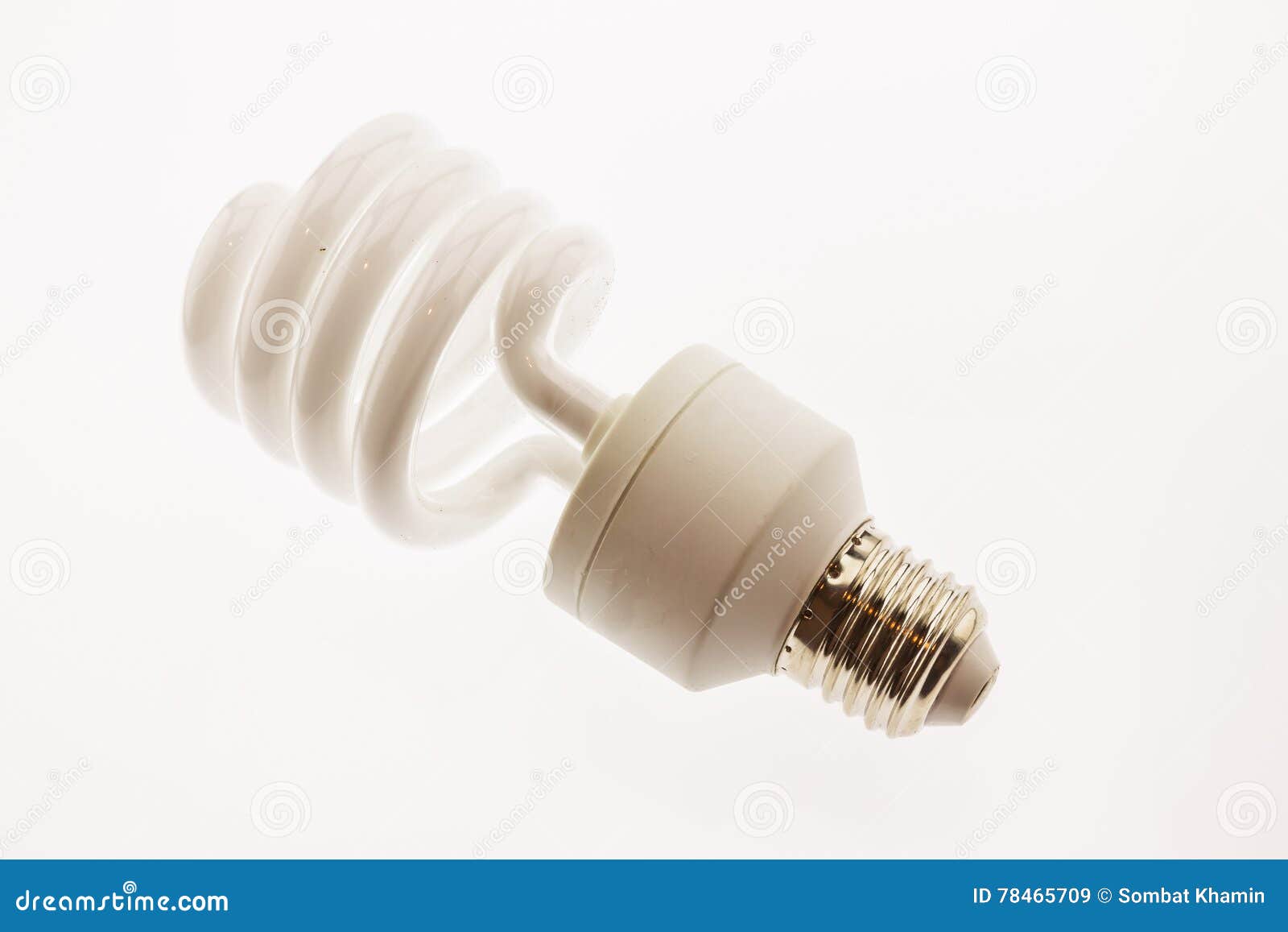 Damaged Light Bulb Isolated on White Background Stock Image - Image of ...