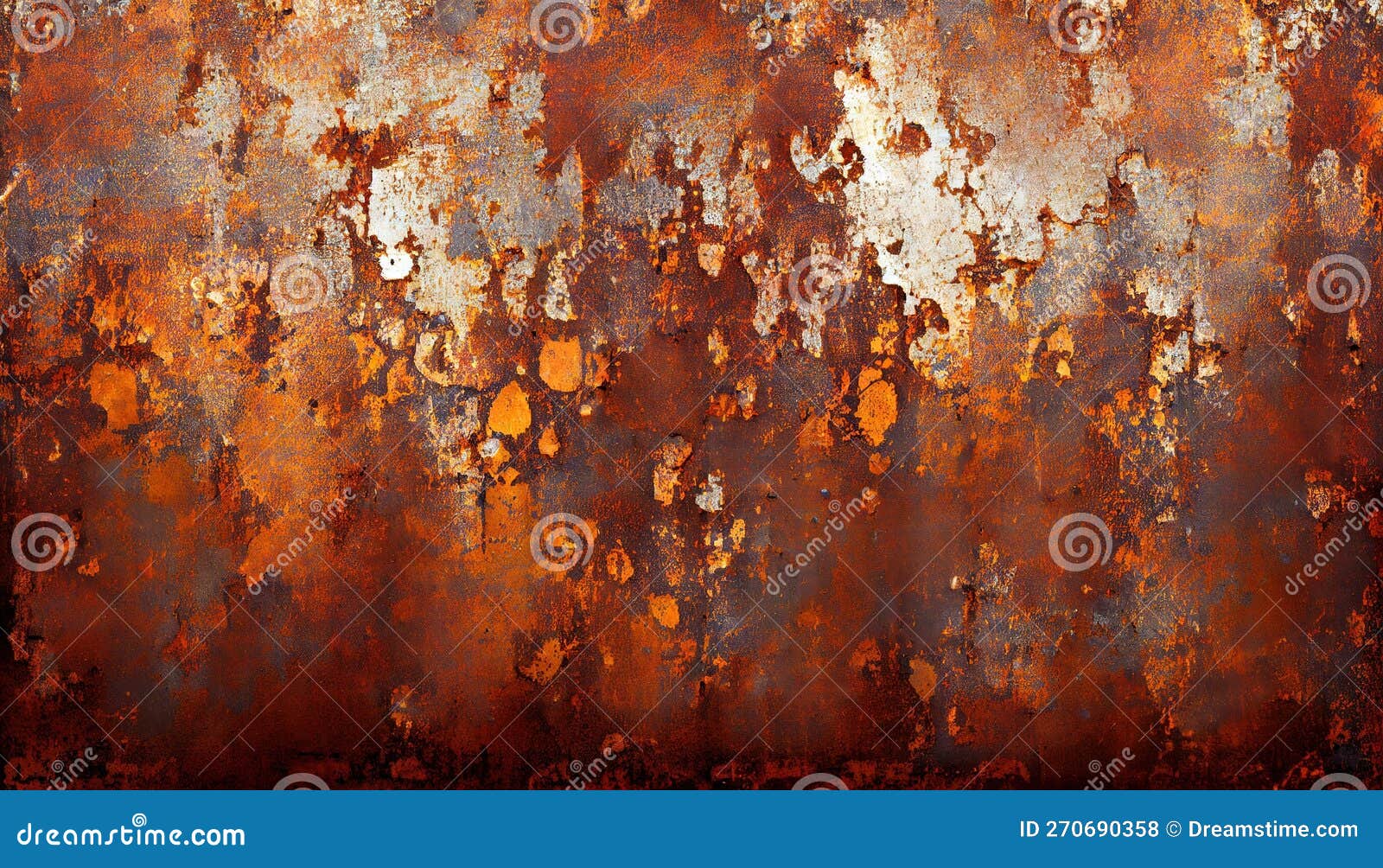 Damaged Metal Surface with Elements of Corrosion and Rust for ...