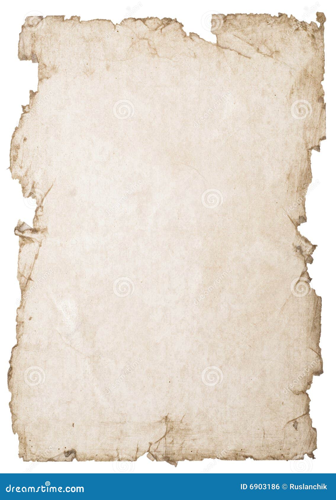 Damaged Paper Royalty Free Stock Image - Image: 6903186