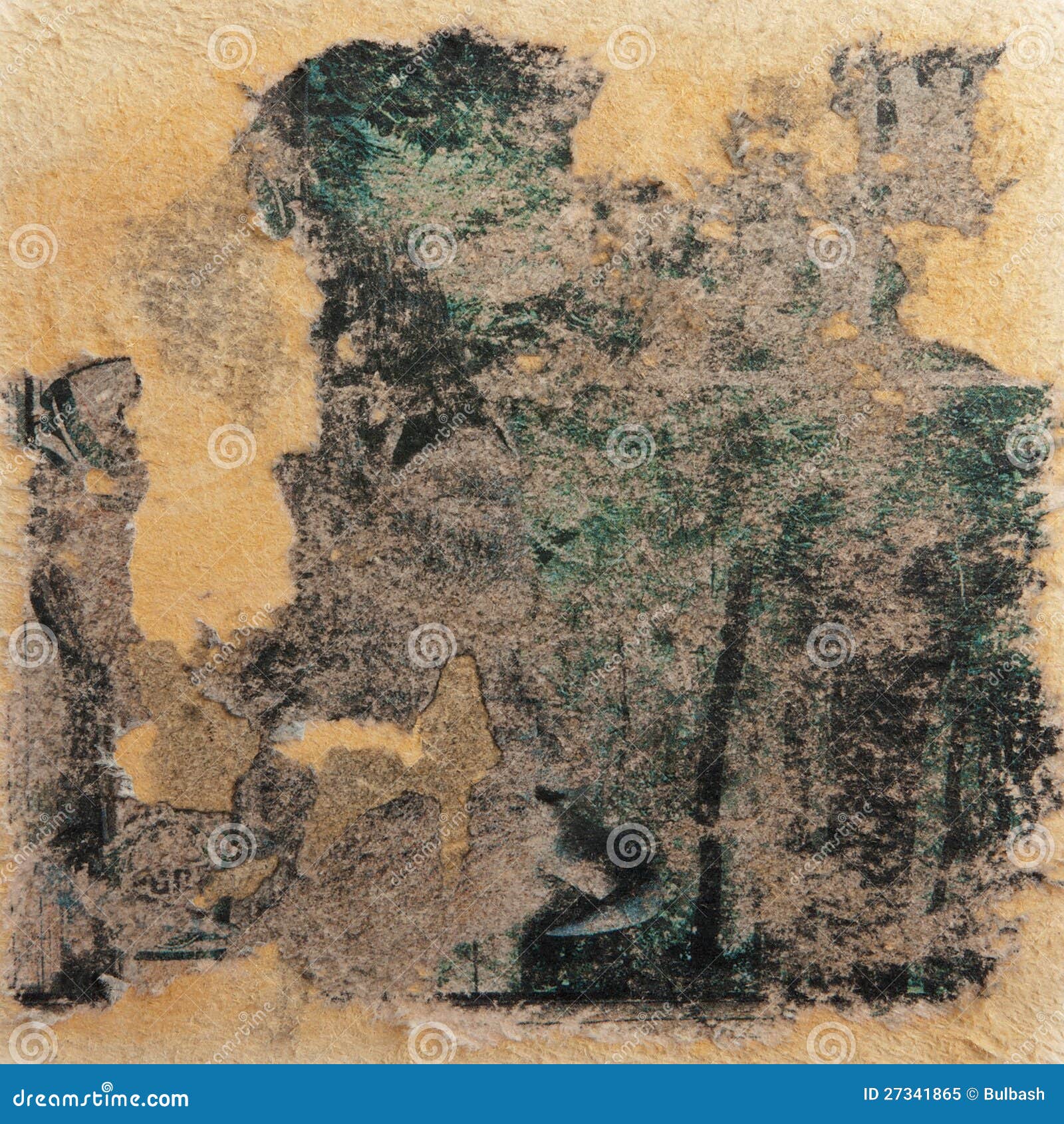 Damaged paper texture stock image. Image of brown, handmade - 27341865