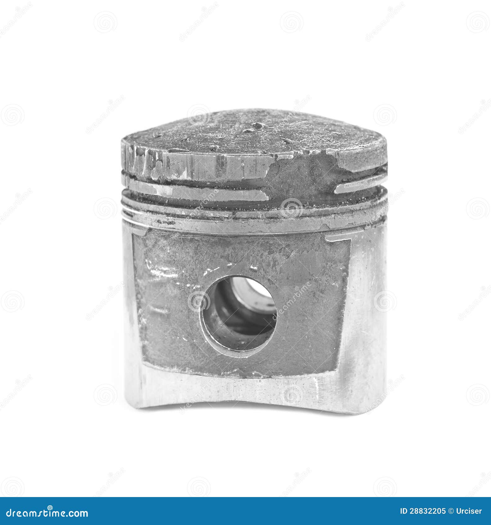 Damaged piston stock image. Image of detail, vehicle - 28832205
