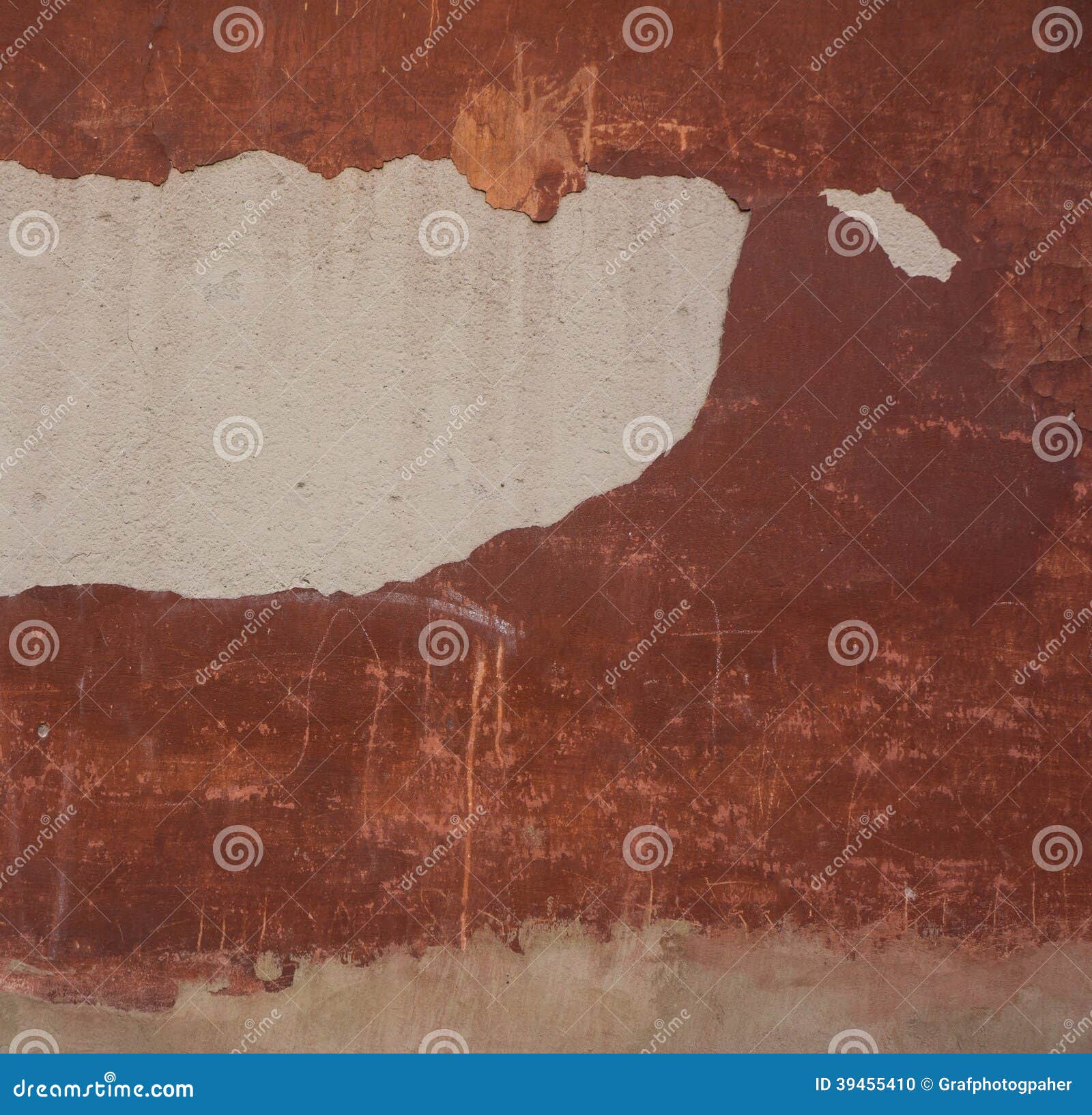 Damaged Plaster Wall From Creeping Roots Texture Stock Photography ...