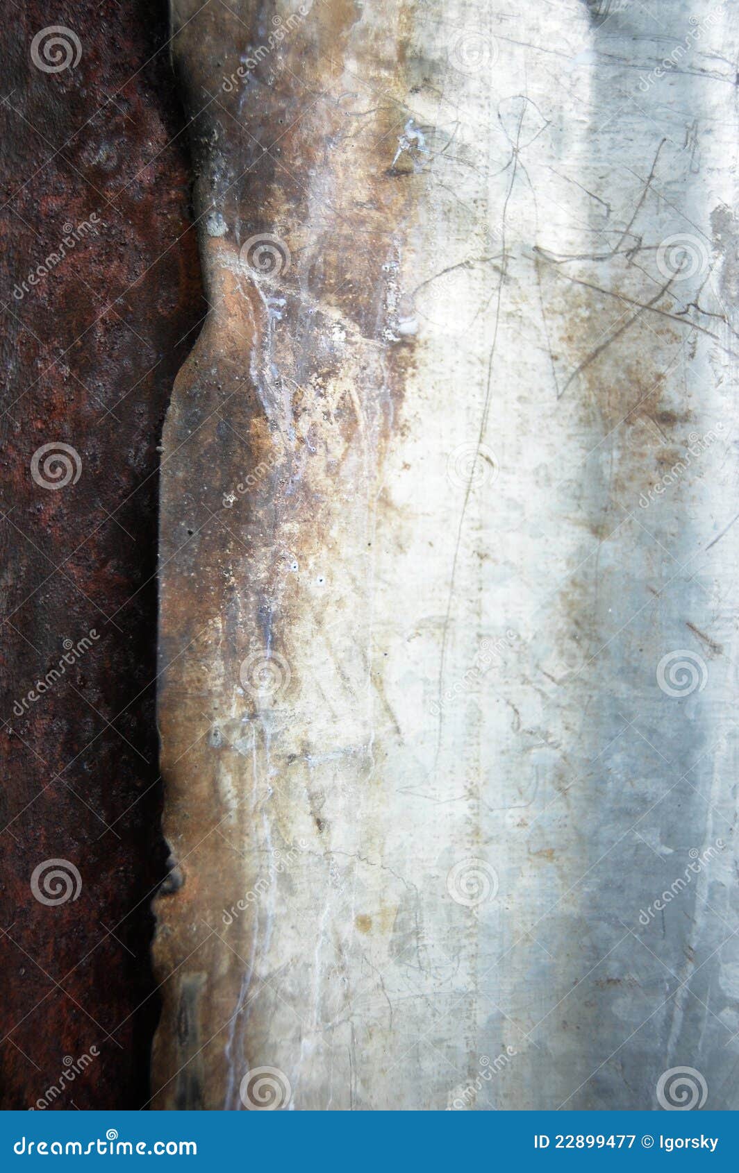 Damaged plate stock image. Image of aluminum, heavy, metal - 22899477