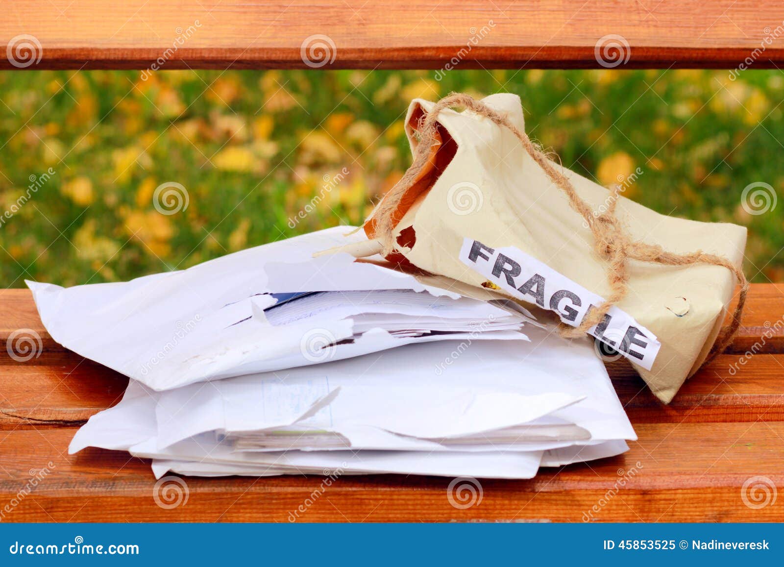 Damaged post stock image. Image of information, chaos - 45853525
