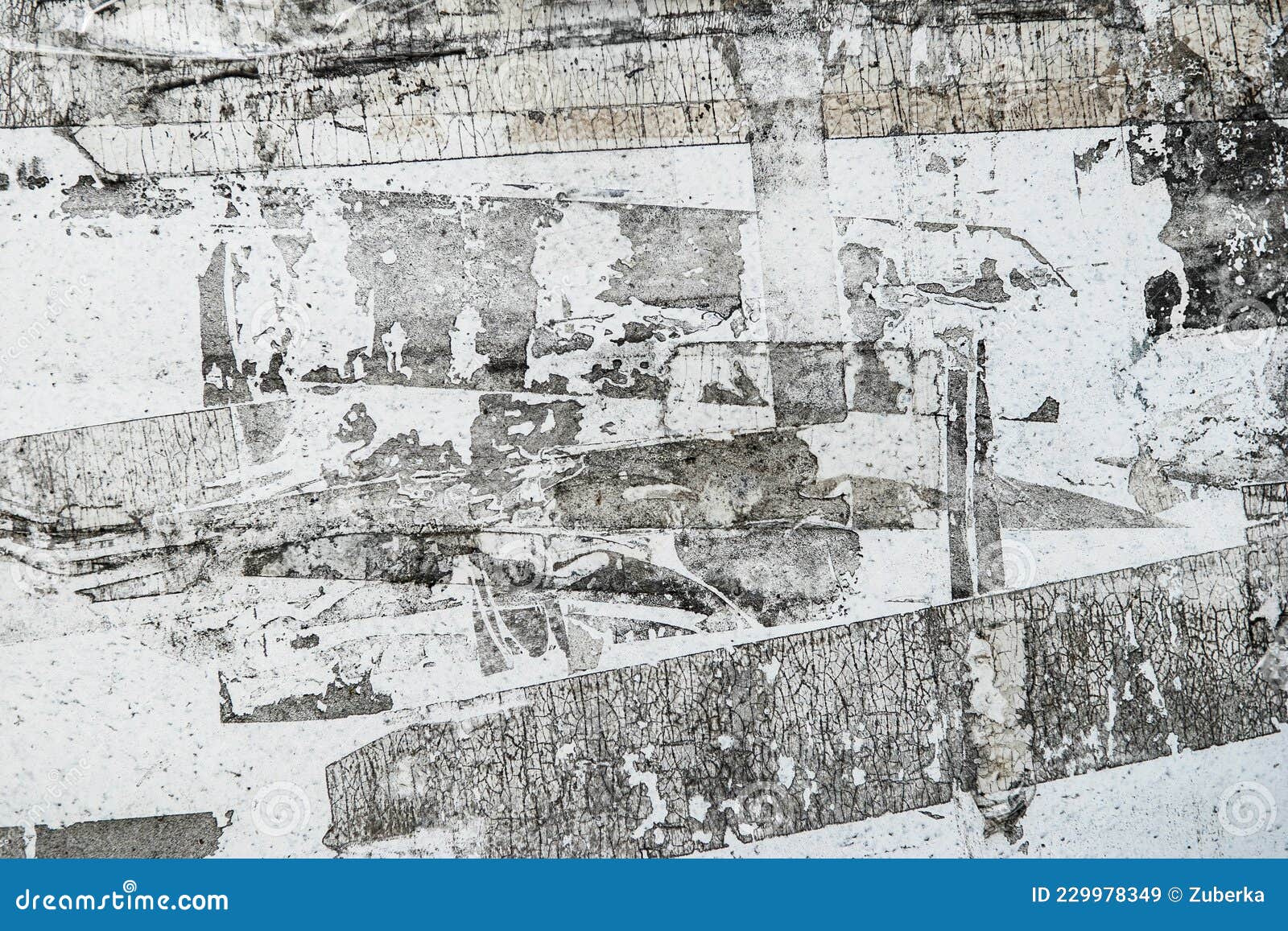 Damaged Poster Wall stock image. Image of torned, advertisement - 229978349