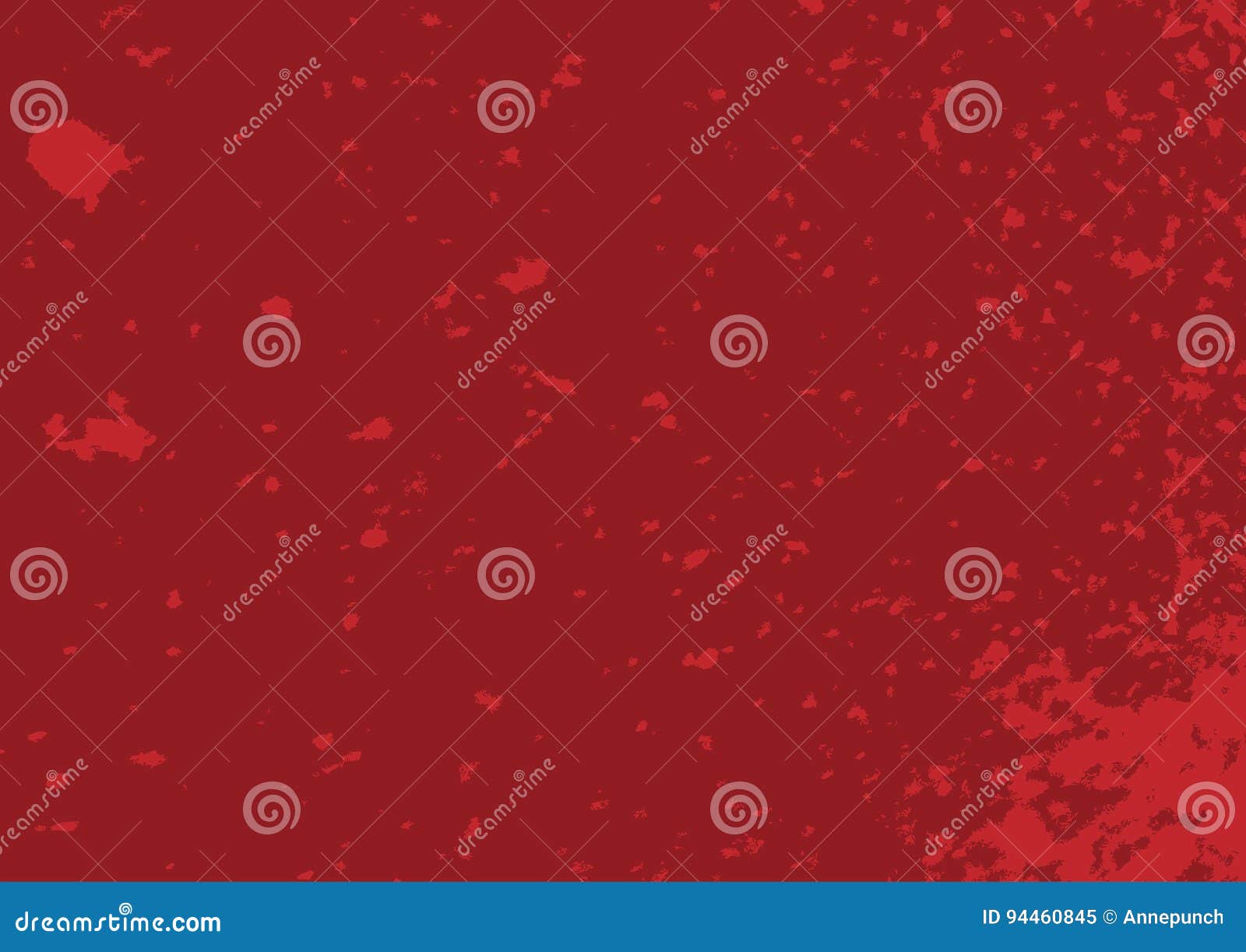 Damaged Red Texture. Rectangular Grunge Background Stock Vector ...