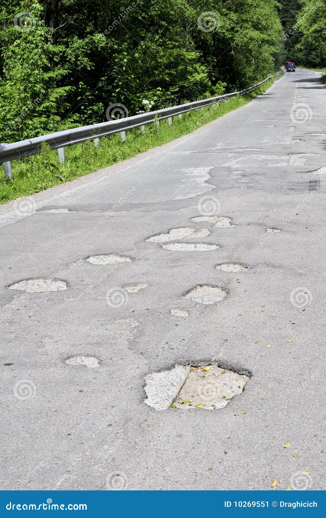 Damaged road stock image. Image of detail, construction - 10269551