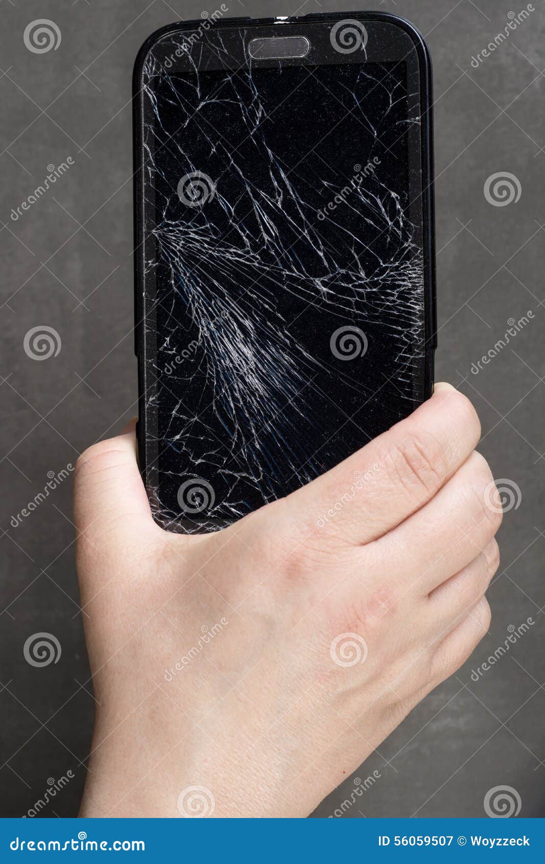 Damaged smartphone stock image. Image of smashed, equipment - 56059507