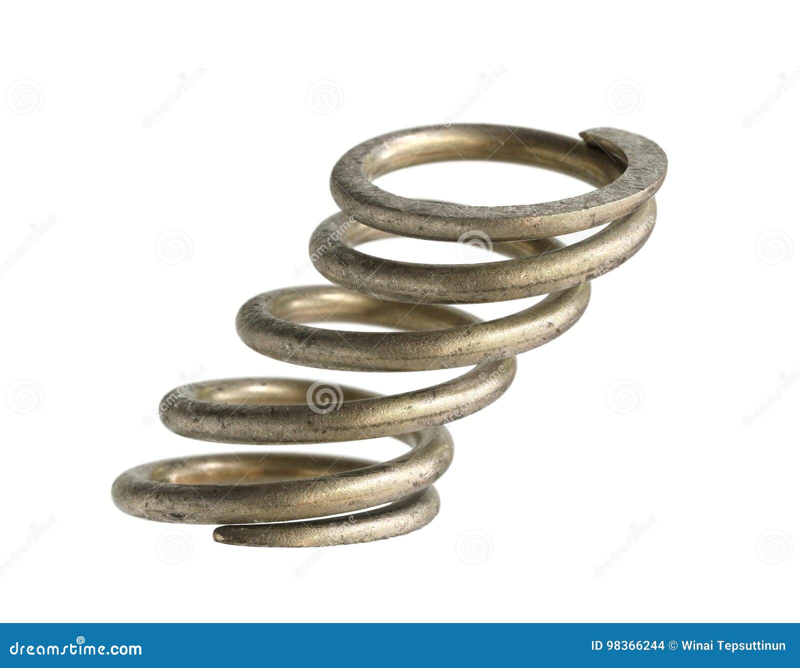 Damaged steel spring stock photo. Image of truck, service - 98366244