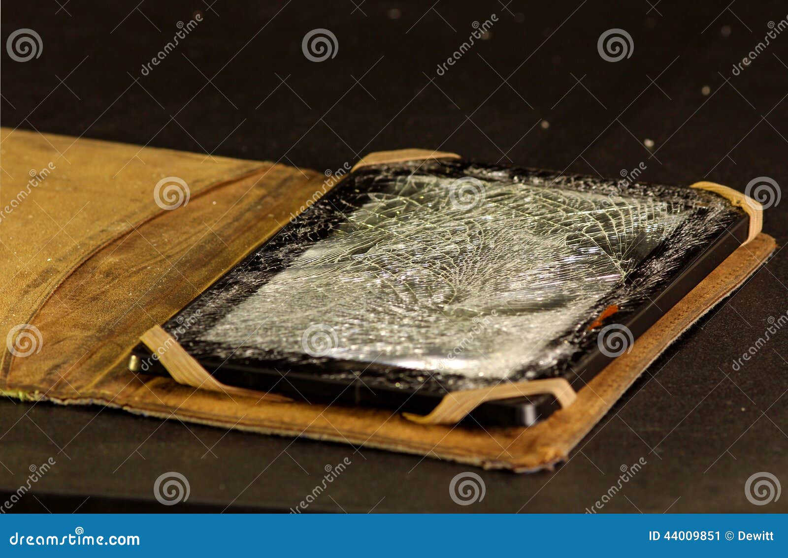 Damaged tablet stock image. Image of dropped, accident - 44009851