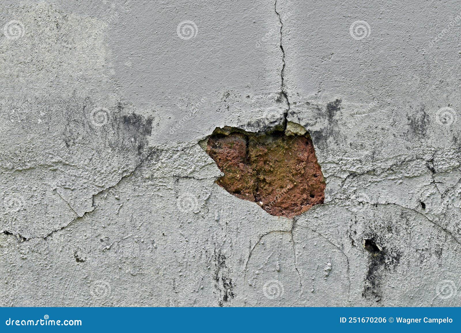 Damaged White Wall Texture Background, Rio Stock Photo - Image of ...