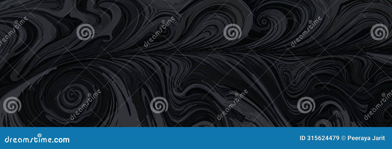 Damascus Steel Texture, Abstract Pattern, Dark Vector Stock Vector ...