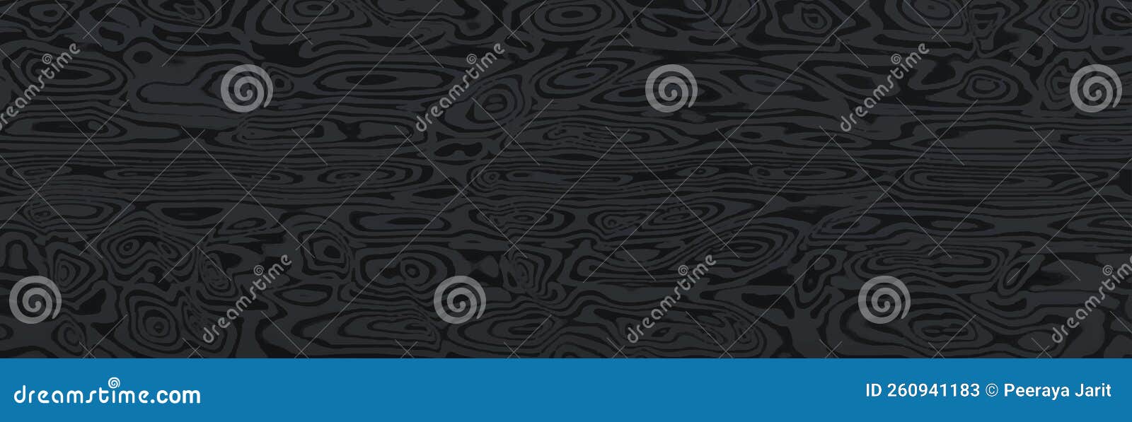 Damascus Steel Texture, Cloud Pattern, Dark Color Stock Illustration ...