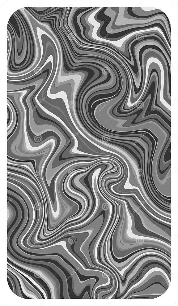 Damascus Steel Texture, Curve Texture, Cloud Pattern, Dark Color Vector ...