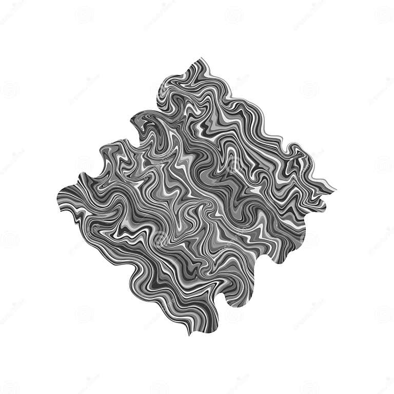 Damascus Steel Texture, Curve Texture, Cloud Pattern, Dark Color Vector ...