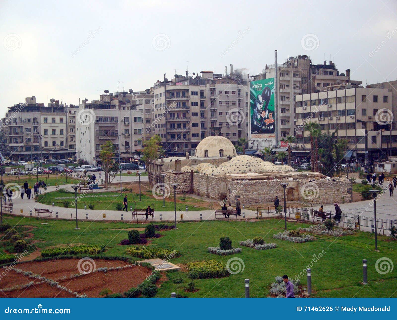 Damascus, Syria editorial photo. Image of cityscape, gardens - 71462626