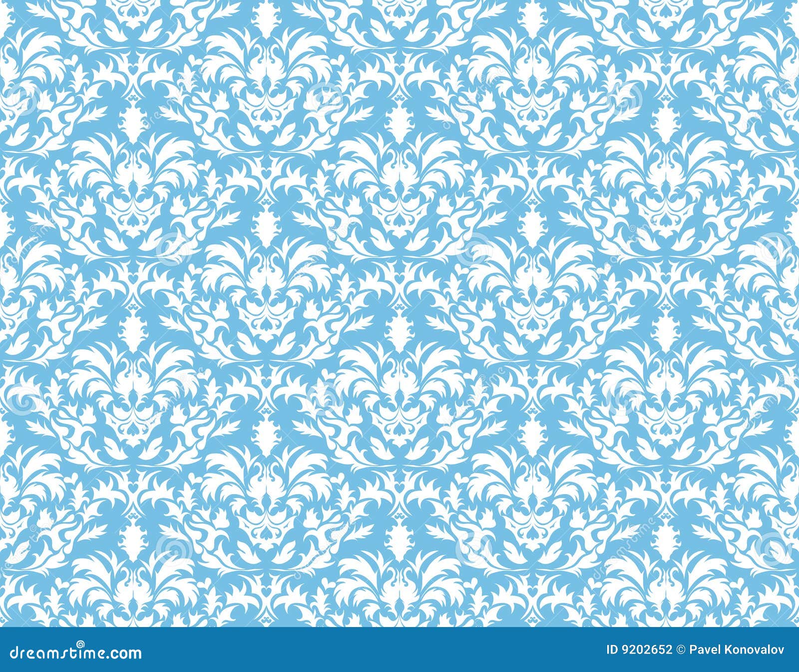 Damask background stock vector. Illustration of ornate - 9202652