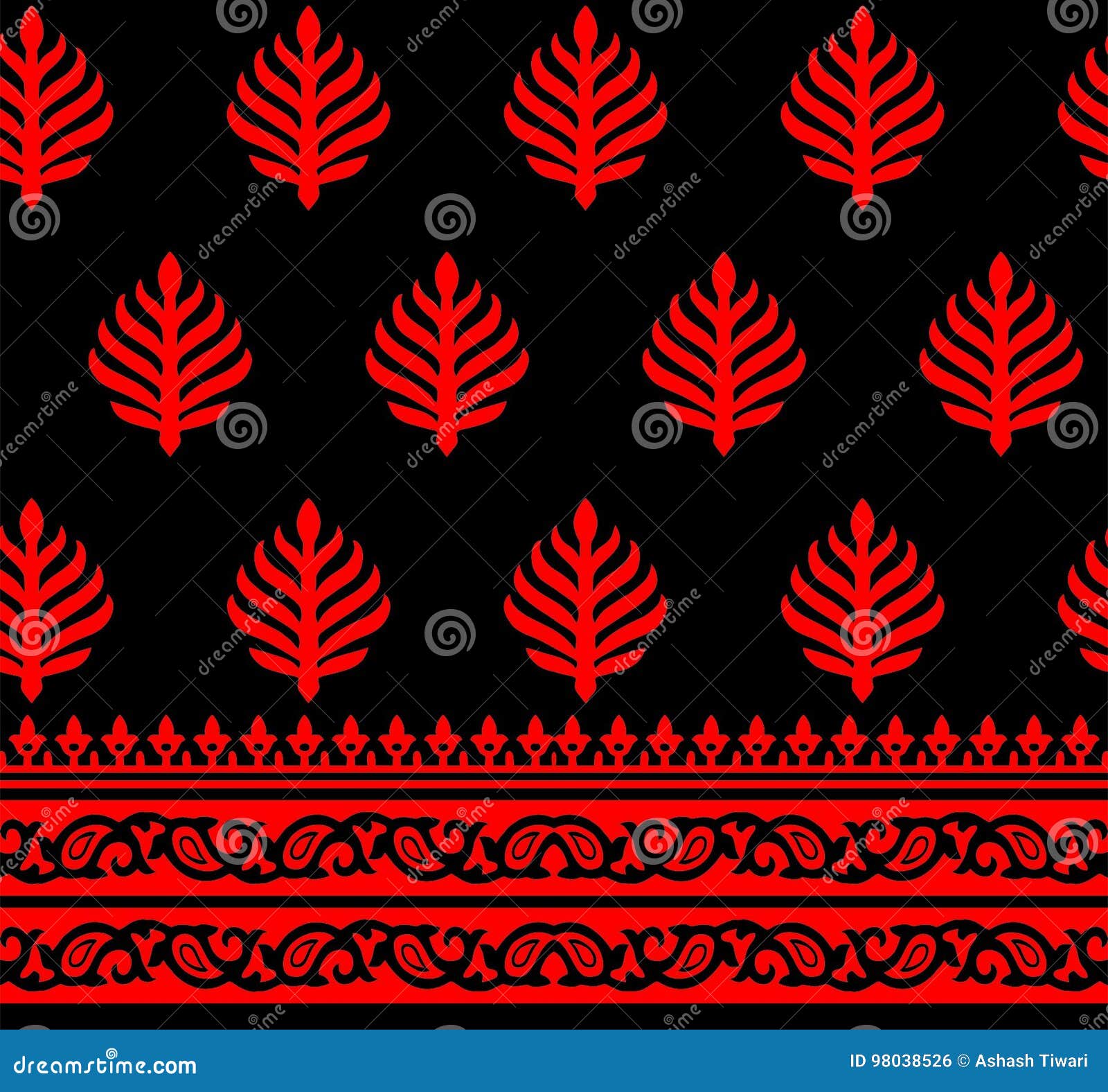 Butti Design,new Textile Design Pettern, Stock Image | CartoonDealer ...