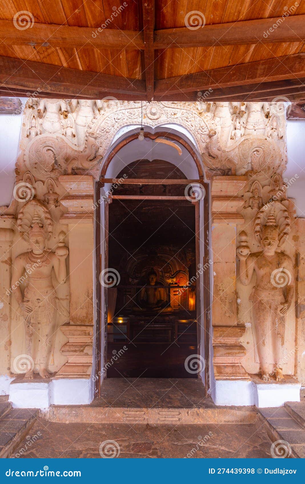Dambulla Cave Temple Complex in Sri Lanka Stock Photo - Image of sacred ...