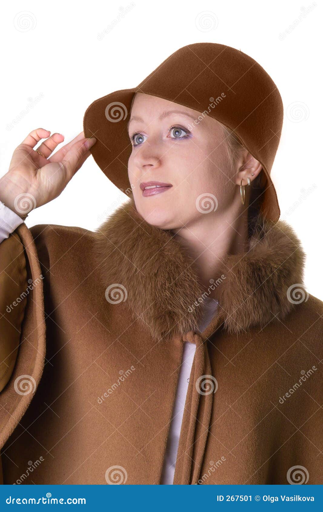 Dame In Hoed Picture. Image: 267501