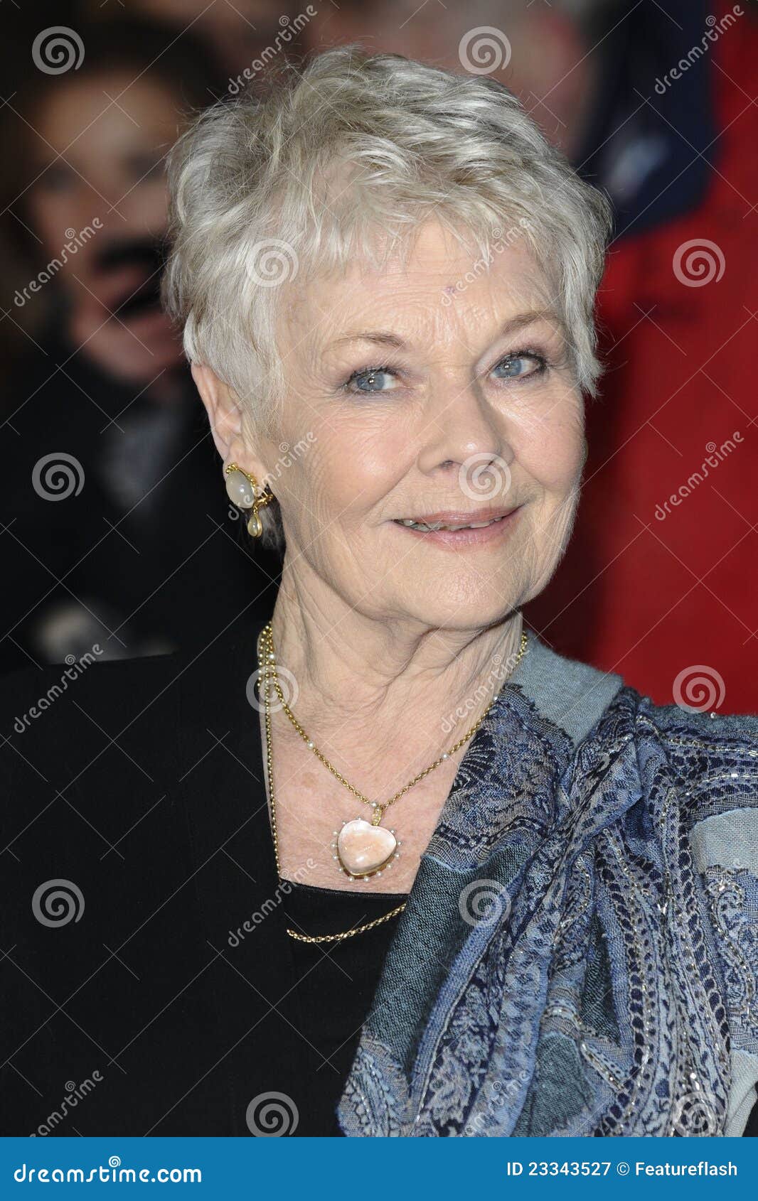 Dame Judi Dench In Madame Tussauds Wax Museum In London. Marie Tussaud ...