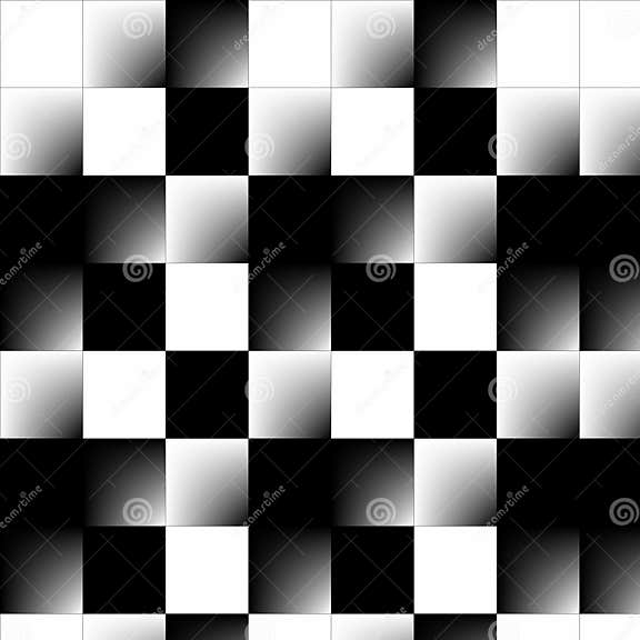Damier 3d abstrait illustration stock. Illustration du damier - 509151