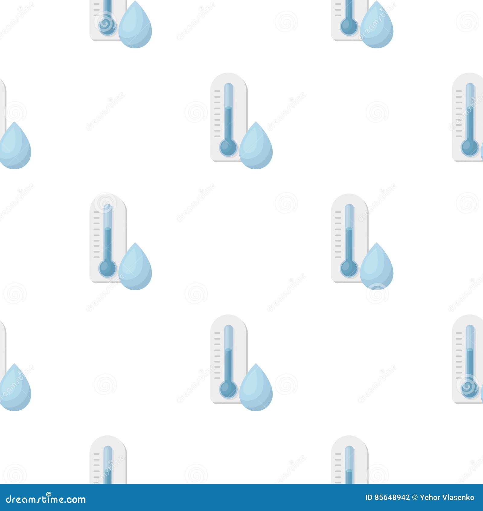 Damp Day Icon in Cartoon Style on White Background. Weather Pattern ...