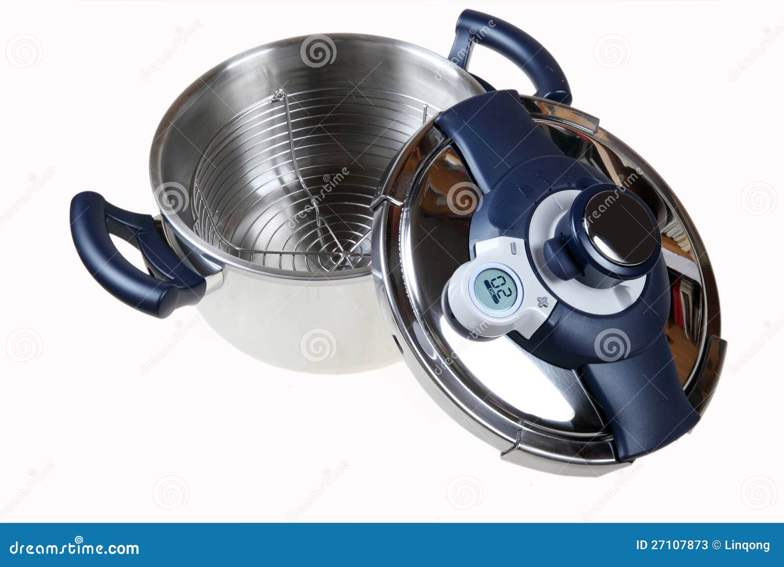 Dampfkochtopf stockbild. Bild von produkt, potentiometer - 27107873