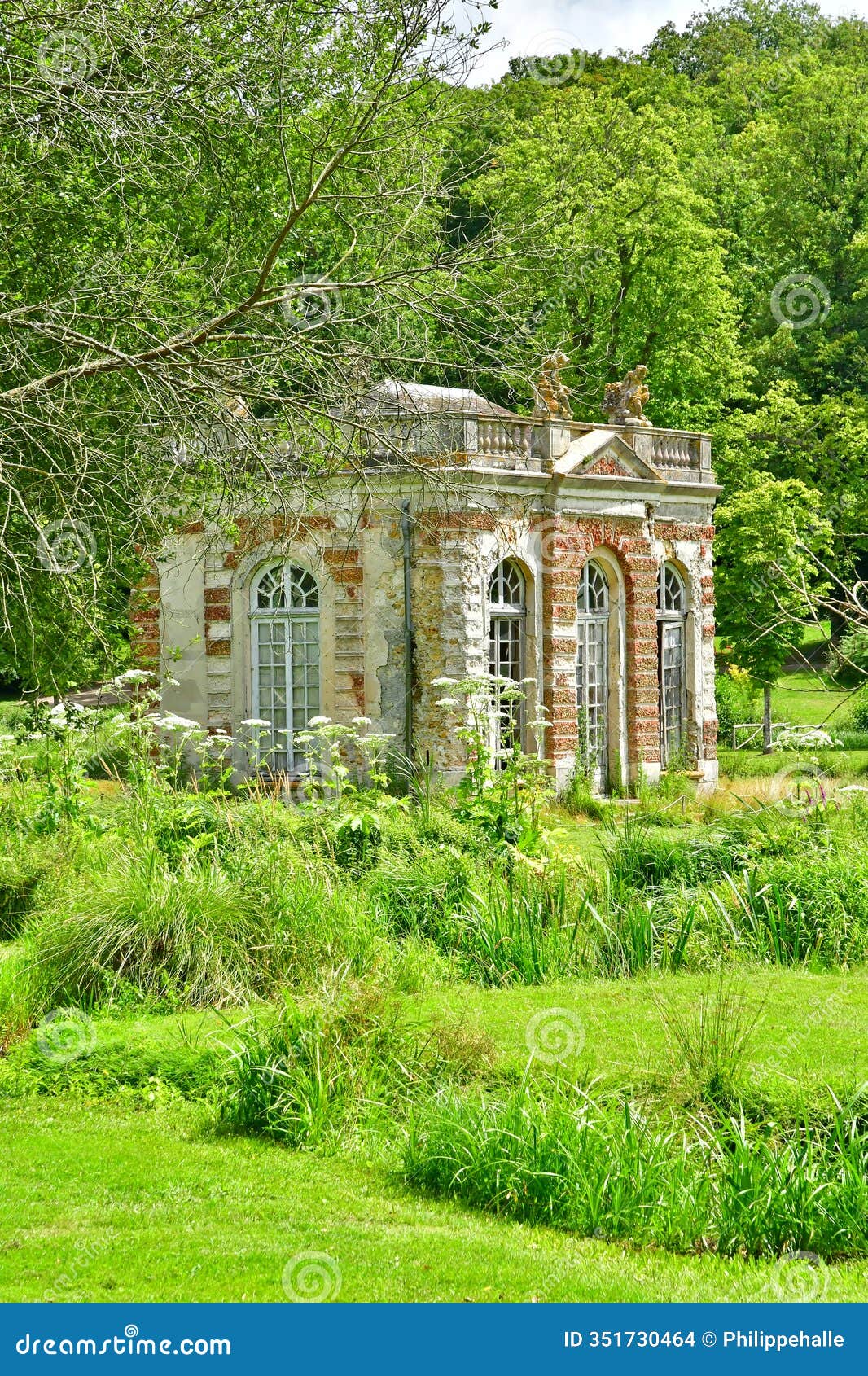 Dampierre France - July 10 2024 : the Castle Editorial Stock Image ...