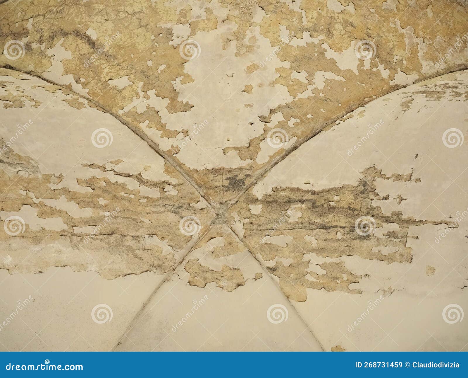 Dampness Moisture on Ceiling Stock Image - Image of dampness, water ...