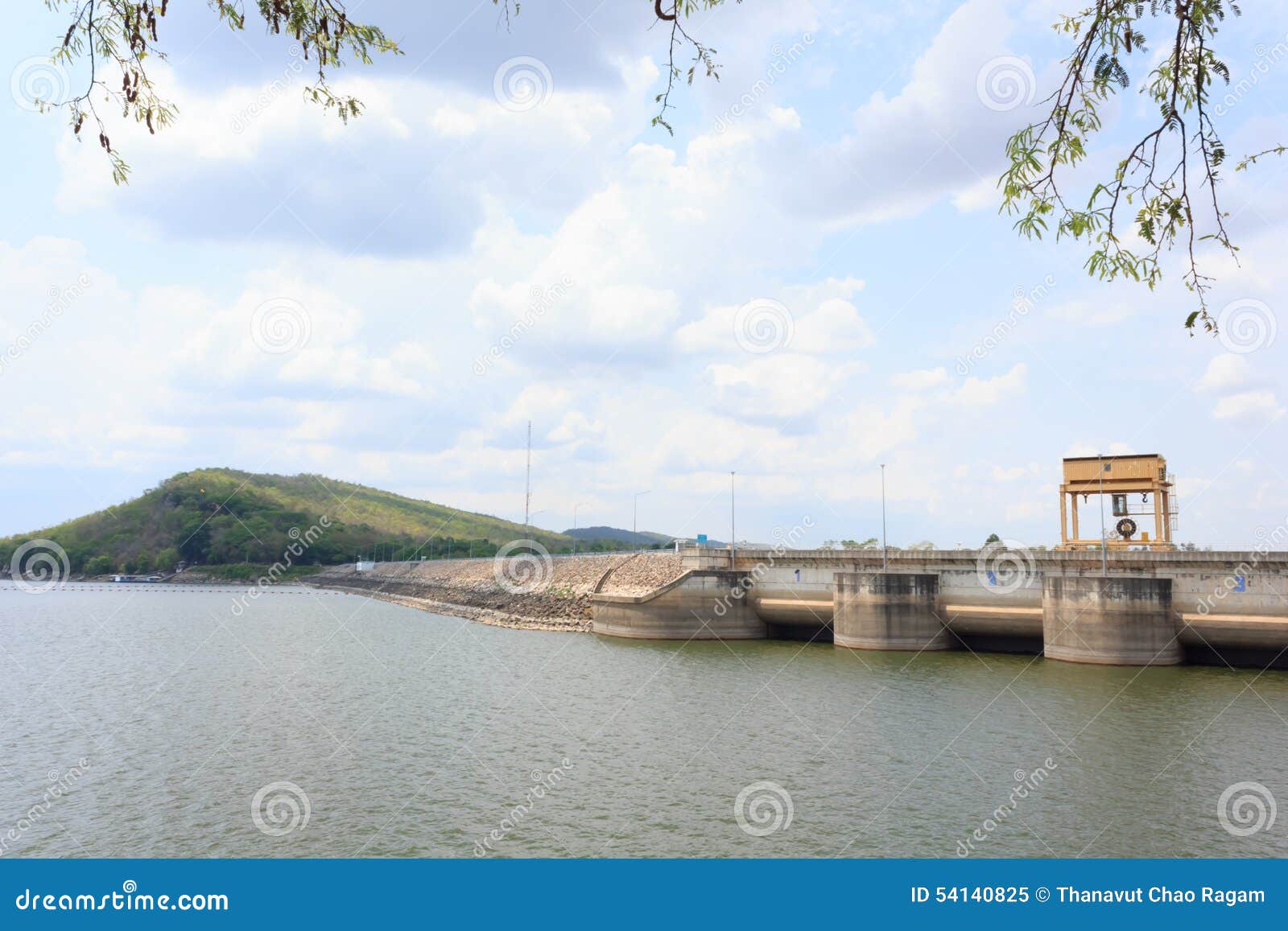 Dams for water storage stock image. Image of environmental - 54140825