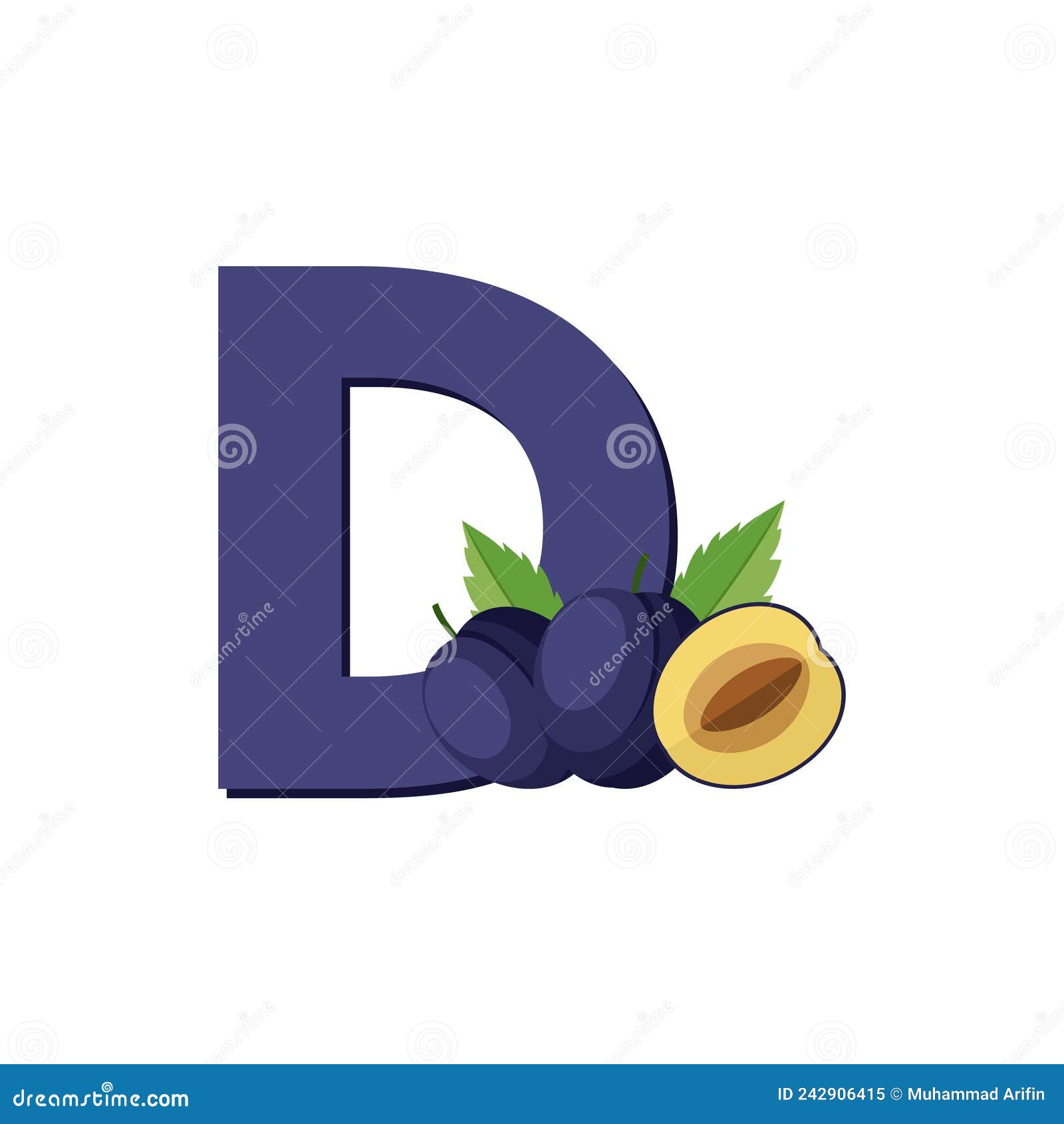 Plum Alphabet Letters. Lilac Font Paint. Purple Calligraphy Bold. Hand ...