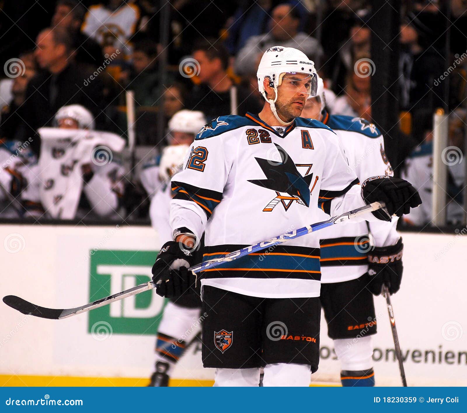 Dan Boyle San Jose Sharks imagem de stock editorial. Imagem de esportes ...