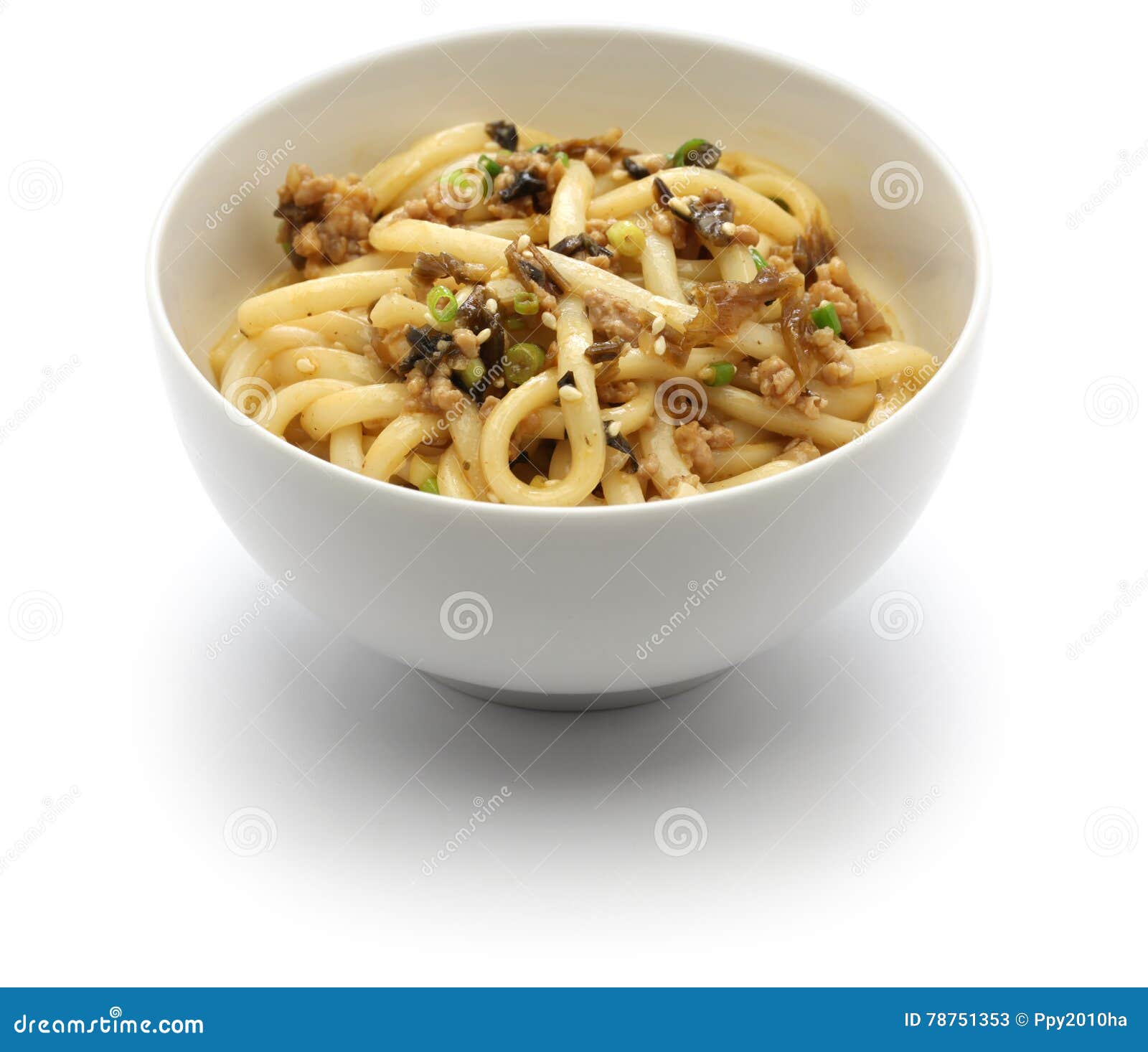 Dan Dan Noodles, Chinese Sichuan Cuisine Stock Image - Image of soup ...