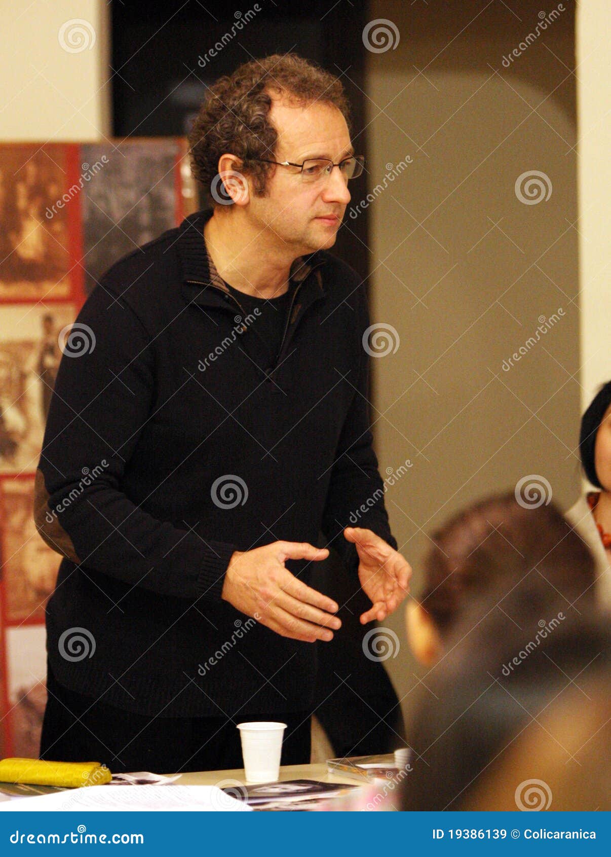 Dan Puric, Romanian actor editorial stock image. Image of culture ...