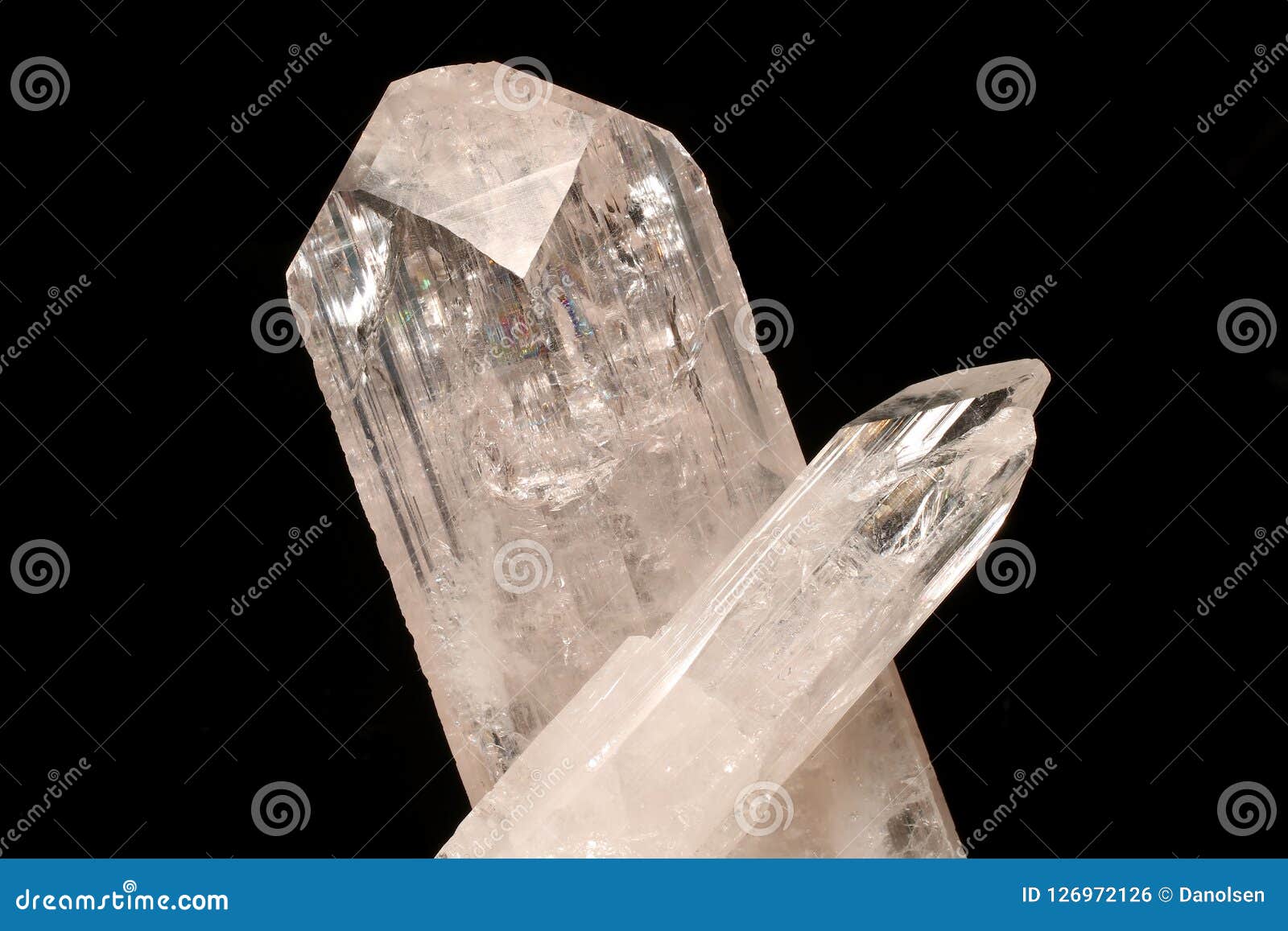 Danburite in Good, Light Pink Color. Good Luster Stock Photo - Image of ...