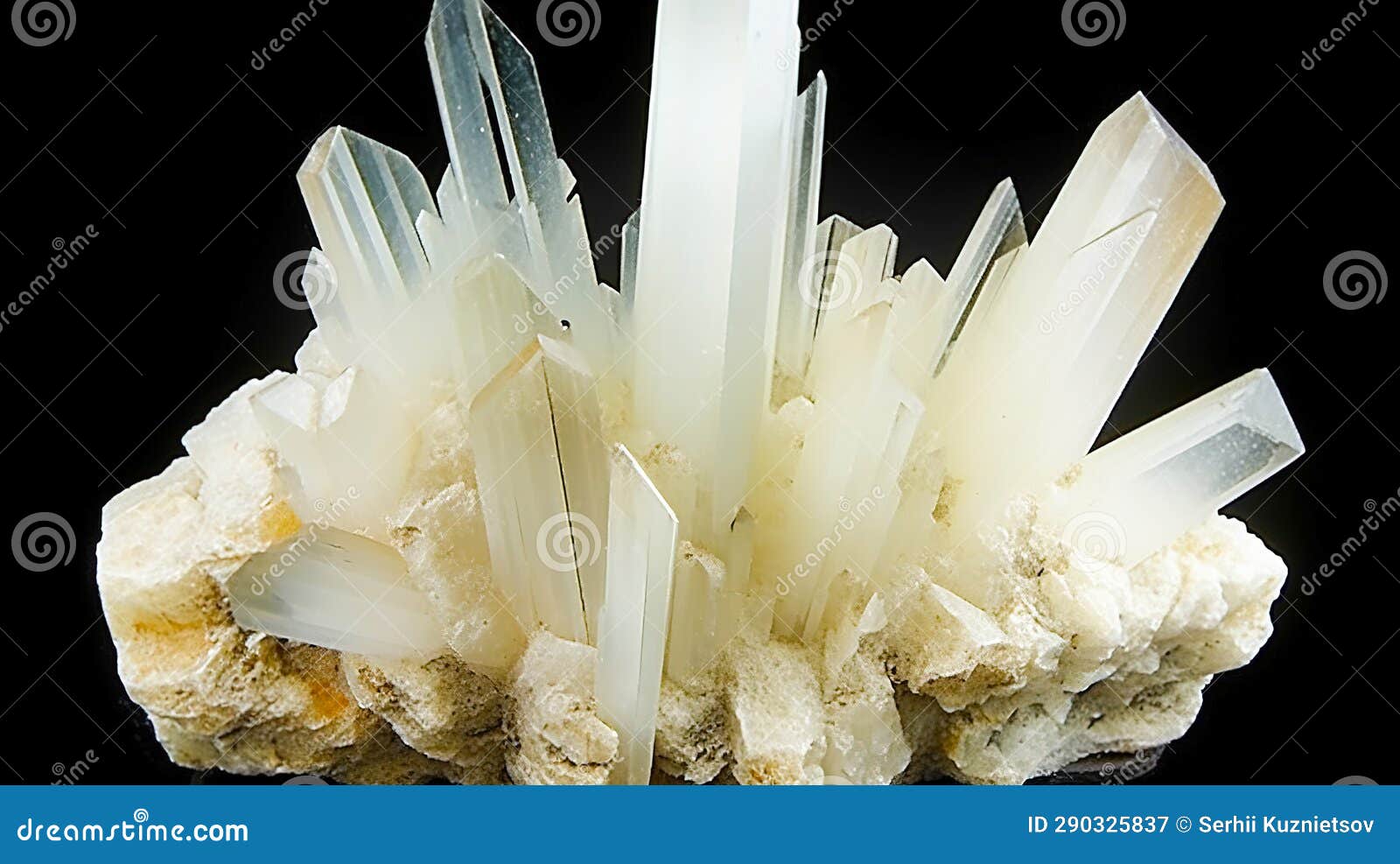 Danburite is Rare Precious Natural Geological Stone on Gradient ...